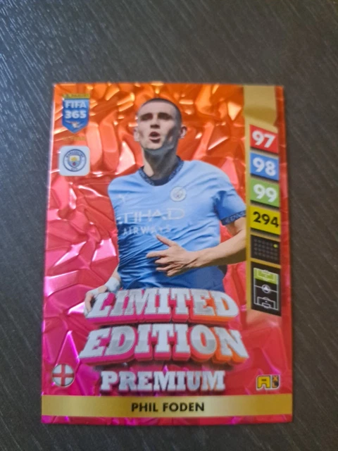 PANINI ADRENALYN FIFA 365 2025 Limited Edition Phil Foden TOP !!!! EUR ...
