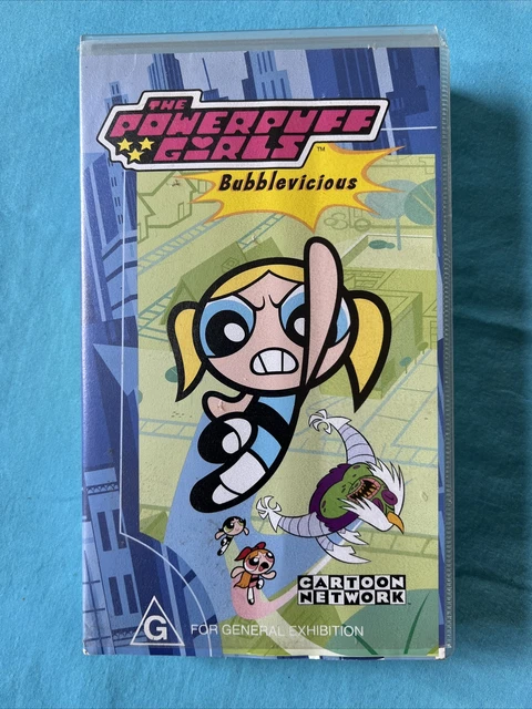 THE POWERPUFF GIRLS Bubblevicious VHS Tape Cartoon Network PAL 2000 $14 ...