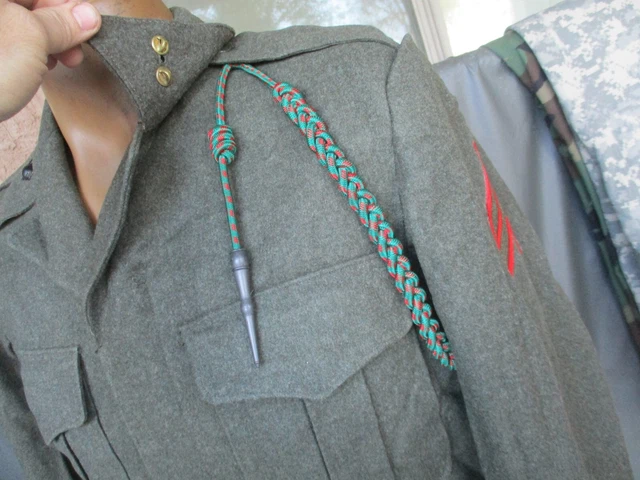 WWII, KOREAN WAR USMC Service Green Vandegrift, Ike Jacket w/ French ...