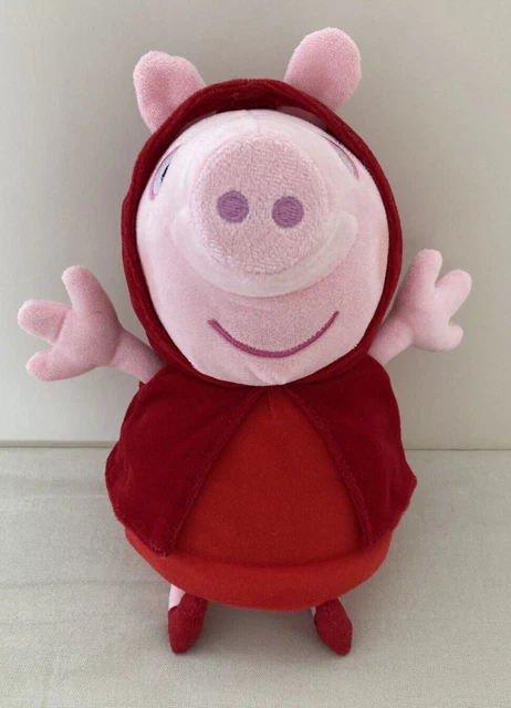 PEPPA PIG AS Little Red Riding Hood Soft Toy TV Cartoon Character Good ...