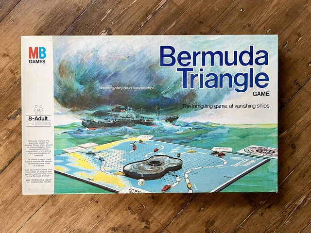 BERMUDA TRIANGLE BOARD Game By MB Games 1976 100% Complete Vintage £18. ...