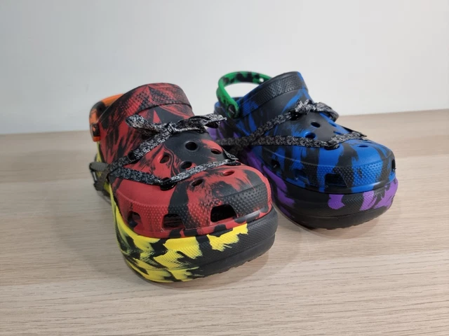 CROCS CLASSIC BAE Clog Ruby Rose JUST LOVE PRIDE Unisex Women US 10 ...