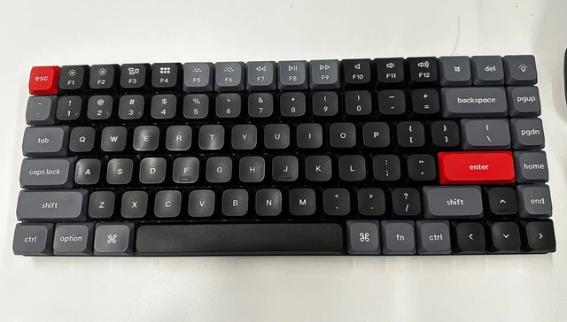 KEYCHRON K3 PRO Wireless Mechanical Keyboard, 75% Layout Brown White ...