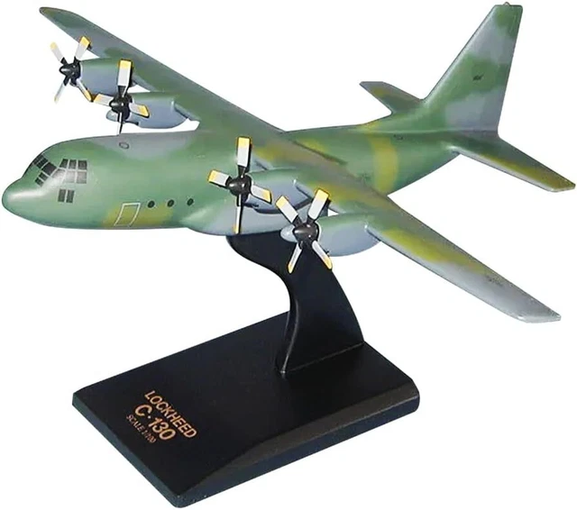 USAF LOCKHEED MARTIN C-130 Hercules Euro One Desk Top Model 1/100 SC Airplane £335.39 - PicClick UK