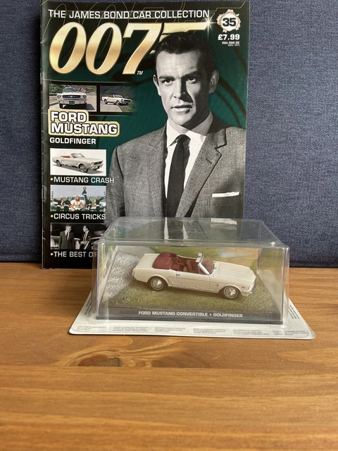THE JAMES BOND CAR COLLECTION No: 35 FORD MUSTANG, GOLDFINGER , NEW ...