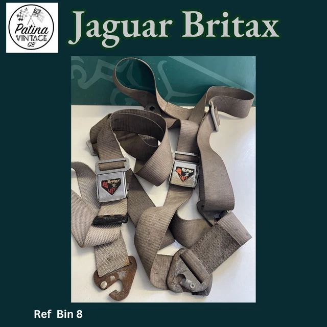 GENUINE NOS BRITAX Land Rover Seat Belt Kit LH Military Series MRC7741 ...