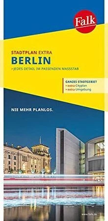 FALK STADTPLAN EXTRA Standardfaltung Berlin mit Cityplan P... | Livre ...