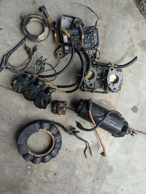 MERCURY MARINER IGNITION Electrical Carburetors 1980s 80 HP 75 *Lot ...