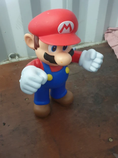JAKKS PACIFIC SUPER Mario Figure Extra Large 20" Nintendo 2014 Rare ...