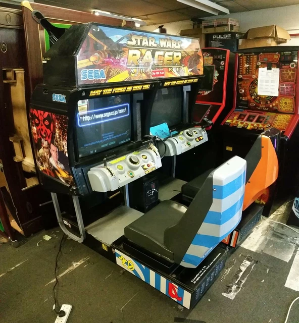 SEGA STAR WARS Racer Arcade Machine £563.00 - PicClick UK
