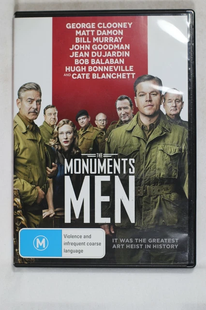MONUMENTS MEN - George Clooney, Matt Damon Region 4 Like New (D774) EUR ...