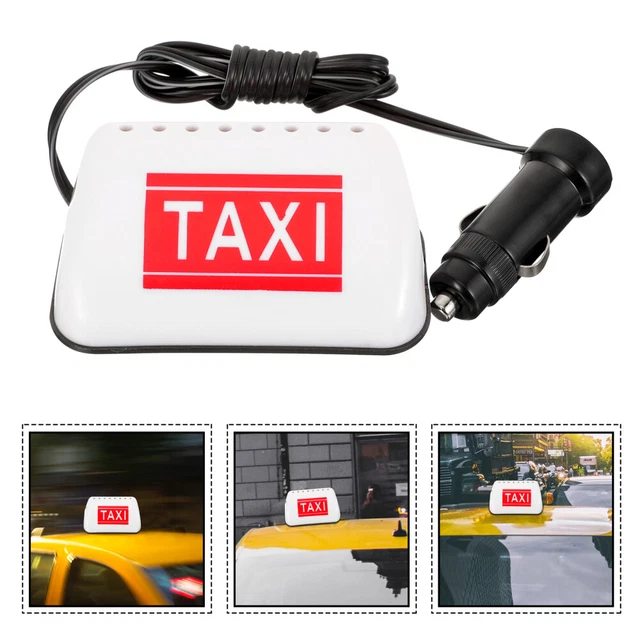 TAXI CAB TOPPERS Car Ceiling Lights Roof Illuminated Sign Dome £7.18 ...