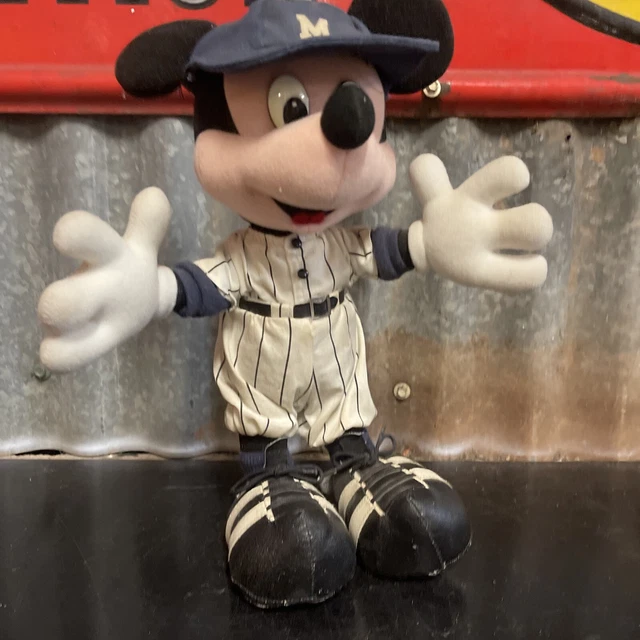 MICKEY MOUSE ‘BASEBALL’ Vintage Doll Walt Disney from Tokyo Disneyland ...
