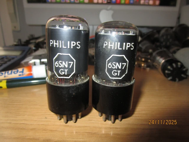 6SN7GT 6SN7 GT r9N 4F CODE TUBE VALVE RÖHRE VALVOLA HOLY GRAIL BEST B65 ...