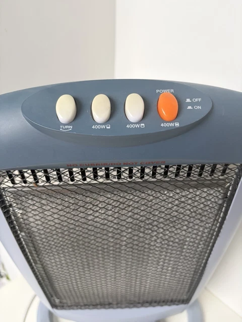 1200W HALOGEN ELECTRIC Heater | 3-Bar | Tilting | Working £16.15 ...