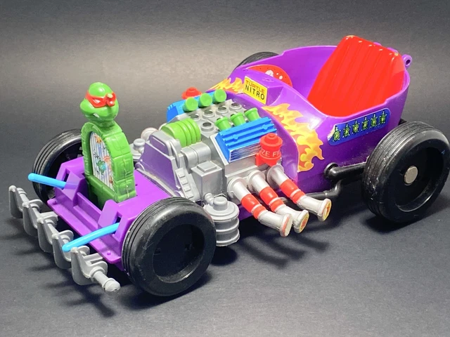 VINTAGE PLAYMATES TMNT Teenage Mutant Ninja Turtle Shredder Toy Nitro ...