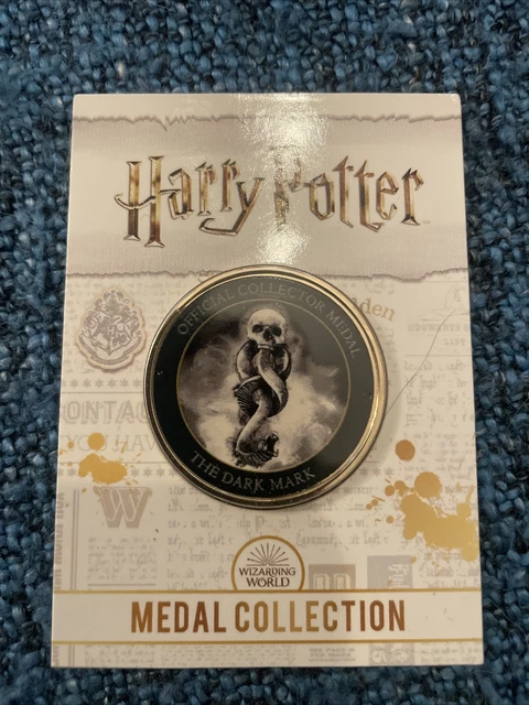HARRY POTTER WORLD Wizarding Coin Medal Collection THE DARK MARK EUR 9 ...