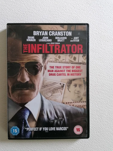 THE INFILTRATOR (DVD, 2017) Diane Kruger, John Leguizamo, Ben Bratt ...