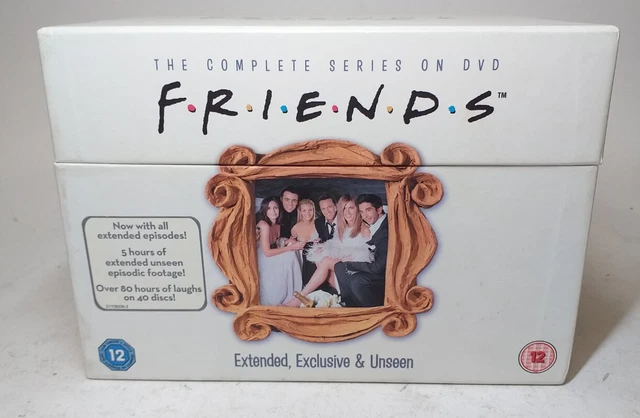 FRIENDS THE COMPLETE Series 1-10 Extended Exclusive DVD Box Set Season ...