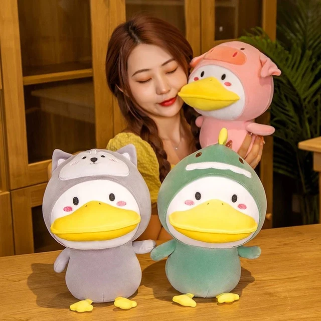 DUCK COS DINOSAUR Cute Duck Doll Bear Stuffed Toy Frog Plush Toys Plush ...