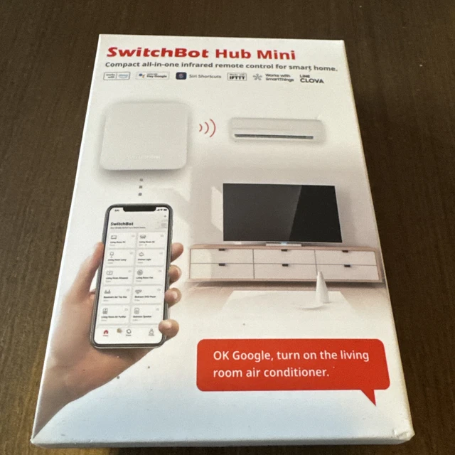 New Switchbot Hub Mini Smart Remote Ir Blaster Link Switch Bot New