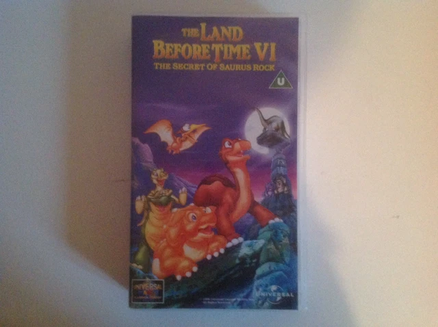 THE LAND BEFORE Time Vi The Secret Of Saurus Rock Vhs Video £3.99 ...