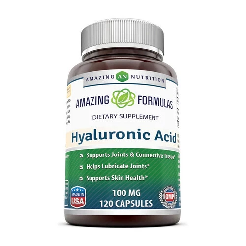 FORMULES INCROYABLES ACIDE Hyaluronique 100 Mg 120 Caps Par Nutrition ...
