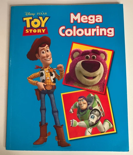 TOY STORY MEGA Colouring Disney Pixar 2011 Book $25.00 - PicClick AU