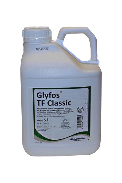 GLYFOS TF 5 L Glyphosat classic Unkrautvernichter Sachkundenachweis ...