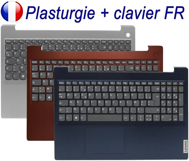 PLASTURGIE + CLAVIER Français AZERTY pour LENOVO IdeaPad 3-15 EUR 94,50 ...