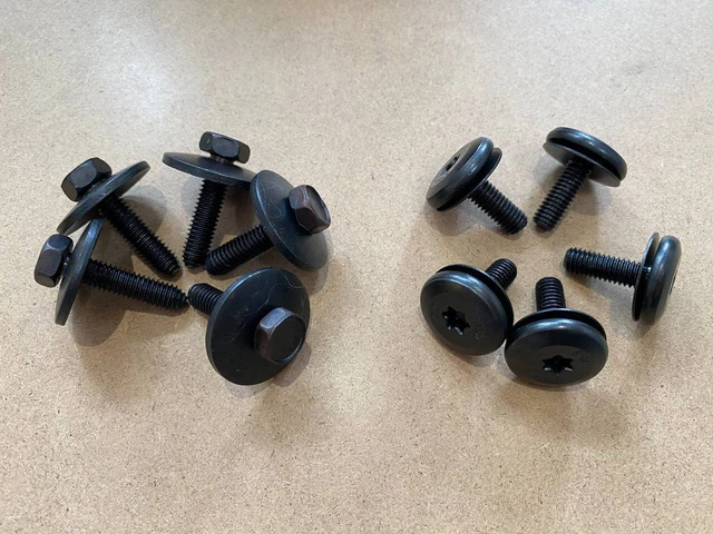 FIT MERCEDES-BENZ ENGINE Cover Undertray Splashguard Grille Bumper ...