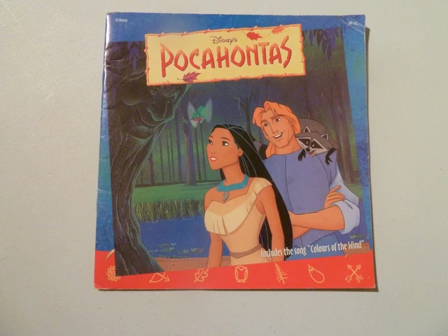 VINTAGE DISNEY POCAHONTAS PAPERBACK BOOK 1990s COLLECTIBLE £12.99 ...