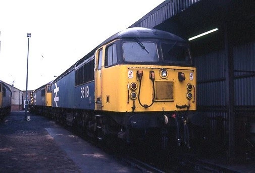 ORIGINAL COLOUR SLIDE of 56119 class 56 diesel loco £1.99 - PicClick UK