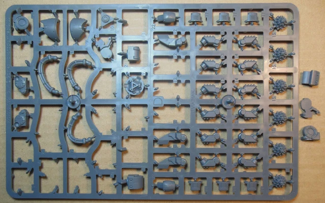 SPACE MARINES - Leviathan Dreadnought - Close Combat Weapons Sprue (b ...