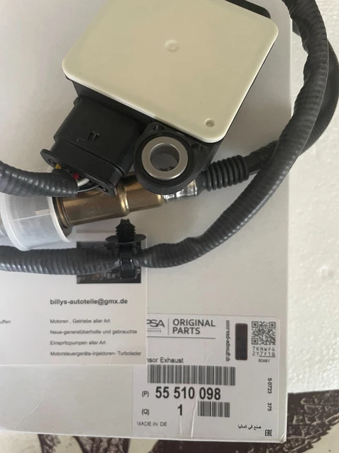 ORIGINAL STEUERGERÄT NOX Sensor OPEL ASTRA K 1.6 CDTI DPF 55510098 EUR ...