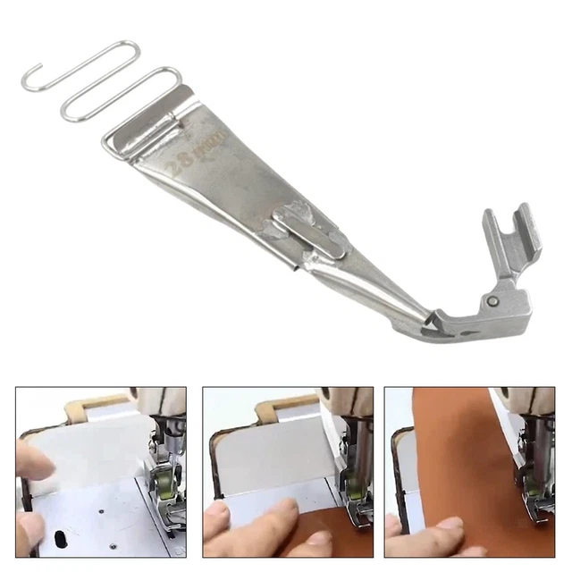 EDGE BINDER SEWING Adjustable Attachment Overlock Bias Binder Folder ...