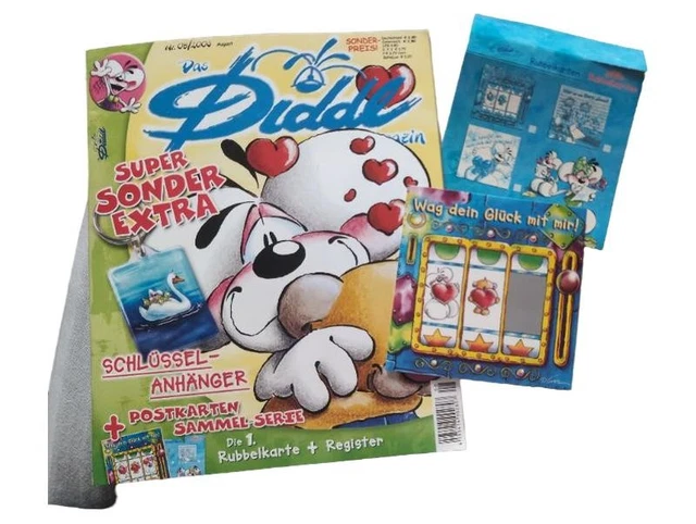 DIDDL MAGAZIN SPÉCIAL Porte-clés Rubbelkarte 06/2000 EUR 11,95 ...
