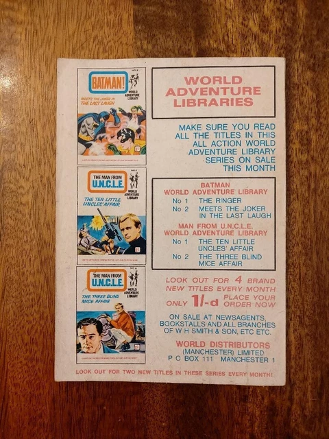 WORLD ADVENTURE LIBRARY Batman 1 - Batman and The Ringer EUR 52,45 ...