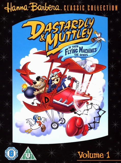 DASTARDLY & MUTTLEY Dvd – Catch That Pigeon ! £6.99 - PicClick UK