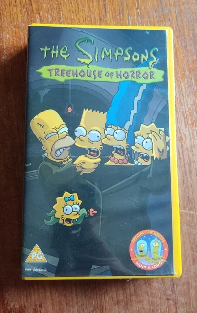 THE SIMPSONS TREEHOUSE Of Horror (Animated) (VHS/SUR, 2002) £1.20 ...