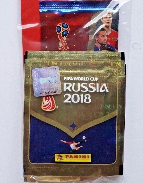 Sealed Panini Sticker Packs 2 Sealed Packs Of 2018 Russia FIFA World ...