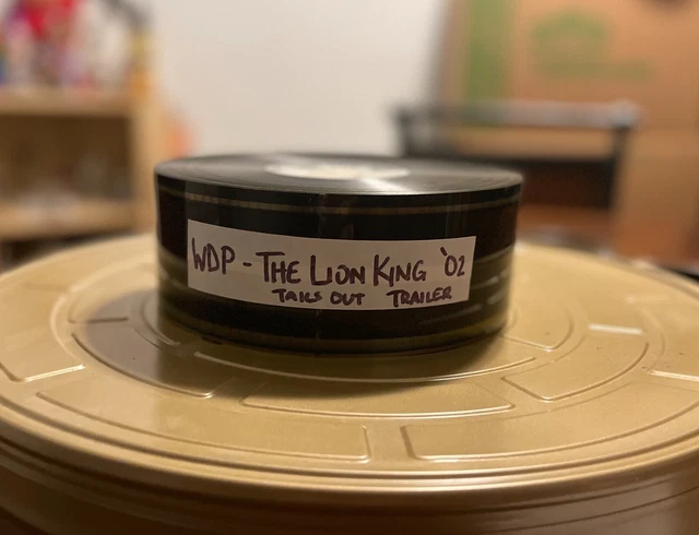 WALT DISNEY PICTURES THE LION KING 70MM IMAX 2002 Release Trailer RARE ...