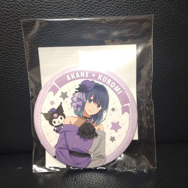 OSHINOKO SANRIO CHARACTERS Akane Kurokawa Kuromi Can Badge B £40.49 ...