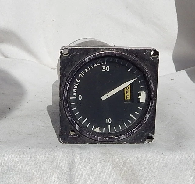 USAF F-4 PHANTOM II Fighter Jet Pilot's Angle Of Attack Gauge ...