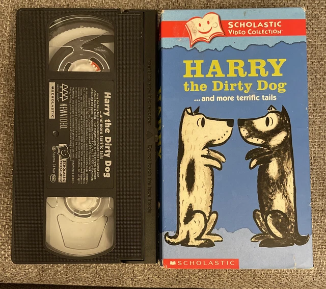 HARRY THE DIRTY Dog & More Terrific Tails VHS 2002 Vintage Scholastic ...