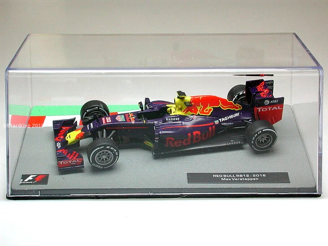 MAX VERSTAPPEN RED Bull RB12 - F1 Car 2016 - Collectable Model - 1:43 ...