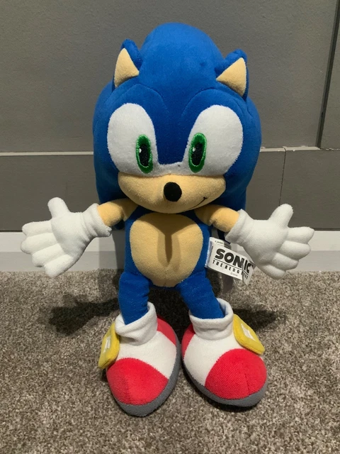 SONIC THE HEDGEHOG plush 30cm kids teddy sega prize international £11. ...
