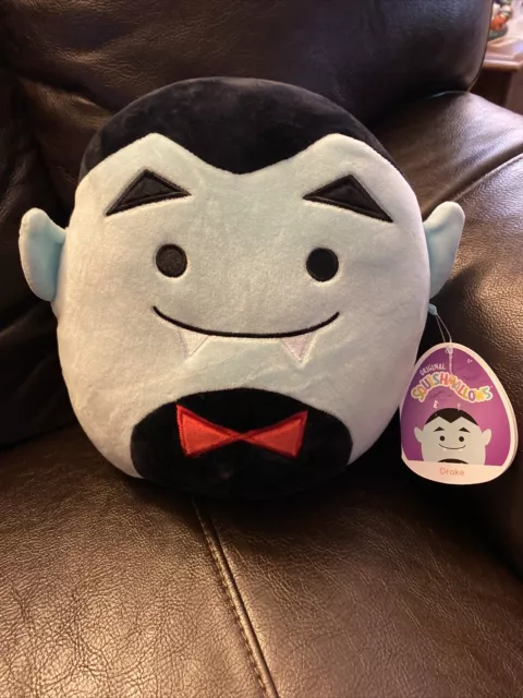 Squishmallow 8” Drake Dracula Kellytoy Halloween Squishmallows Vampire