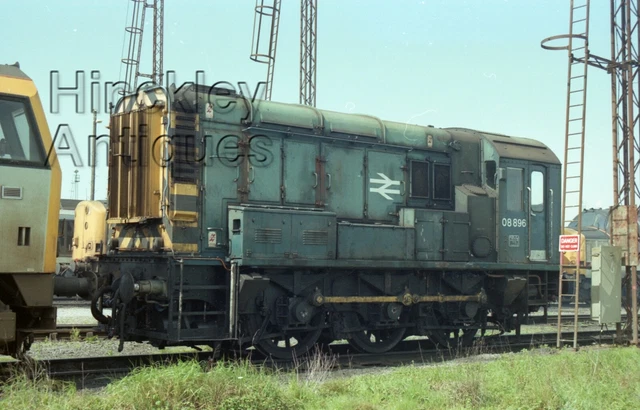 35MM NEGATIVE BR British Railway Diesel Shunter Class 08 08896 at Margam 1993 £2.50 - PicClick UK