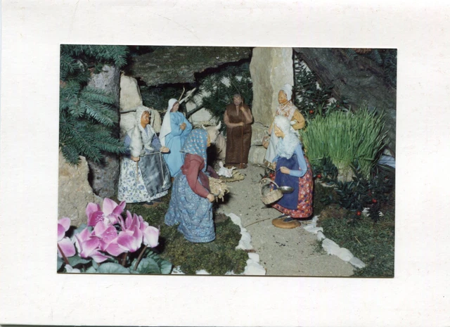 CARTE DOUBLE CRÈCHE du Cours St Thomas d'Aquin le Parc à ROMAGNE EUR 5 ...